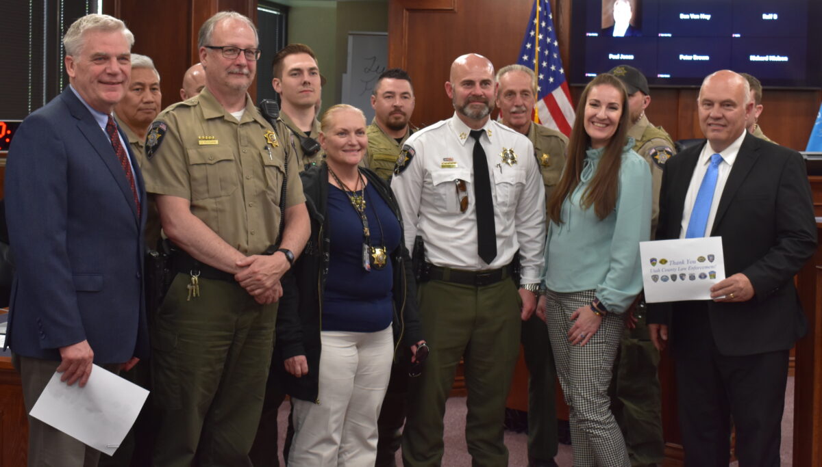 Utah County Sheriff’s Office recognized for National Law Enforcement ...